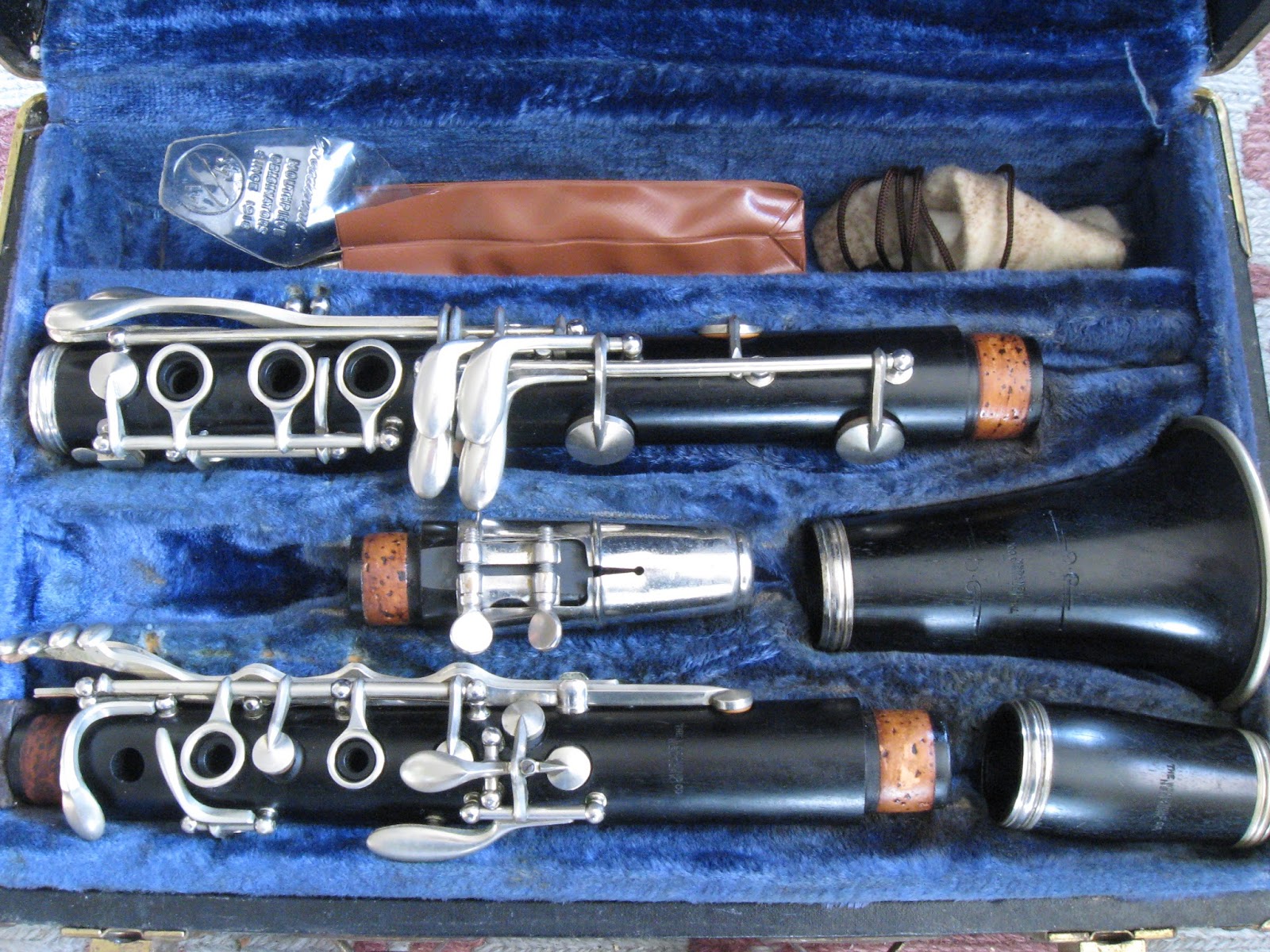 Abracadabra's Musical Instrument Repair: Very cool French clarinet