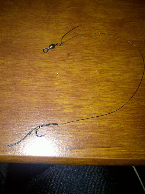 Nick's Fishing Blog: How To: Carp Fishing - Basic Hair Rig