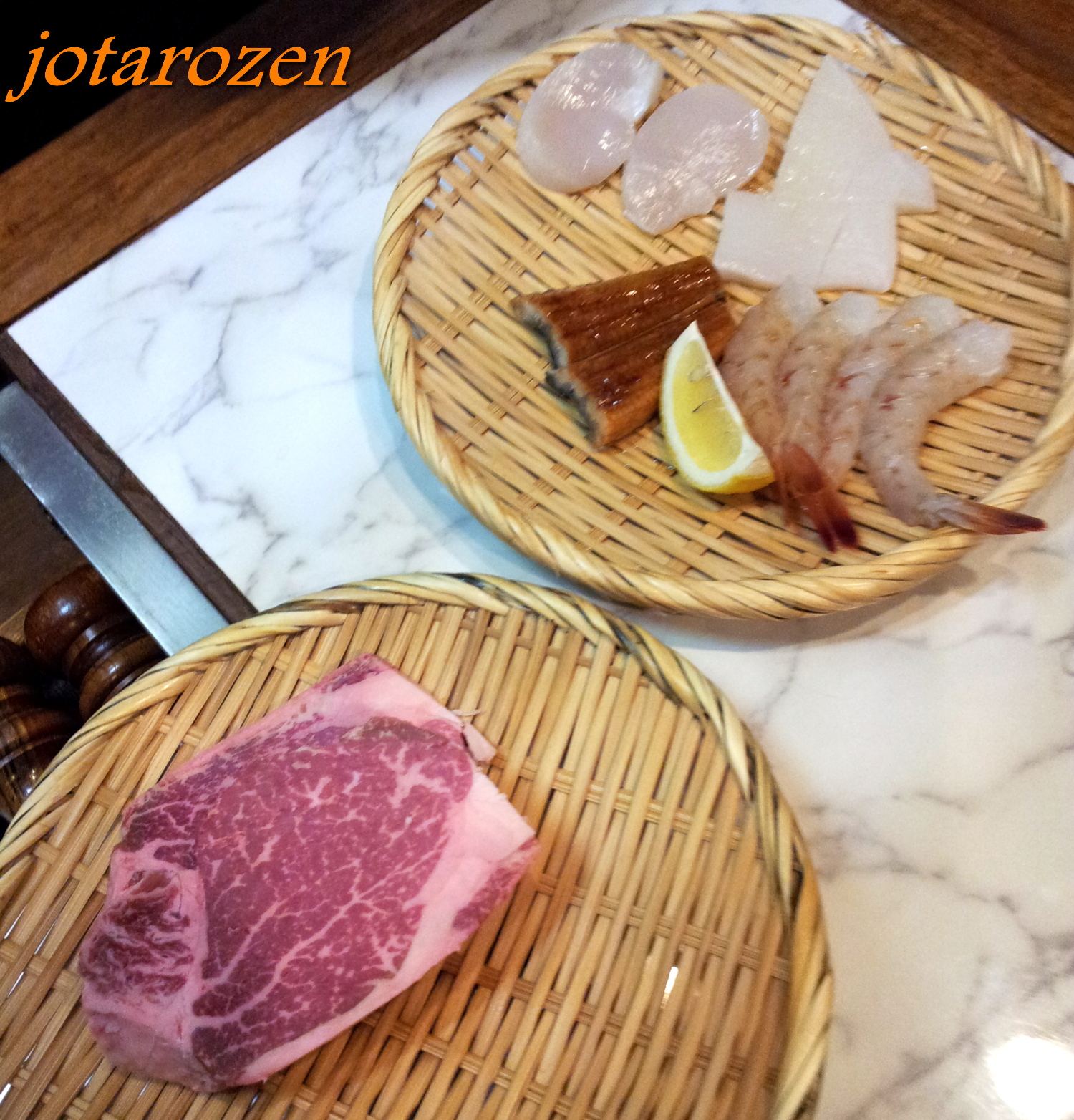 Footsteps - Jotaro's Travels: YummY! - Teppanyaki @ Mihara, Osaka
