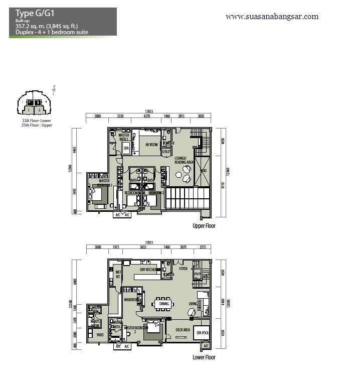 Sale/Rent - Suasana Bangsar: Layout Plan