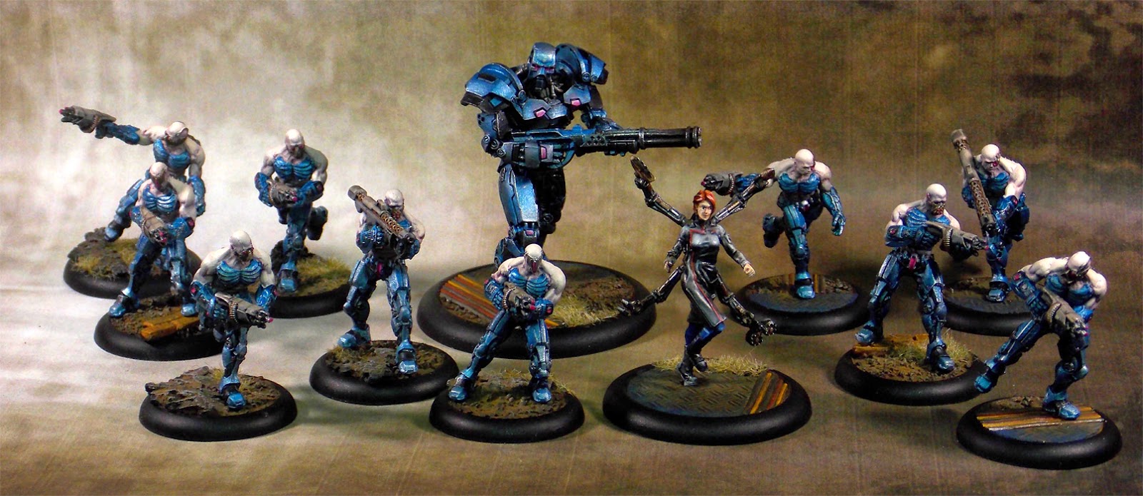 Erebi Miniatures: WARZONE Resurrection - Cybertronic