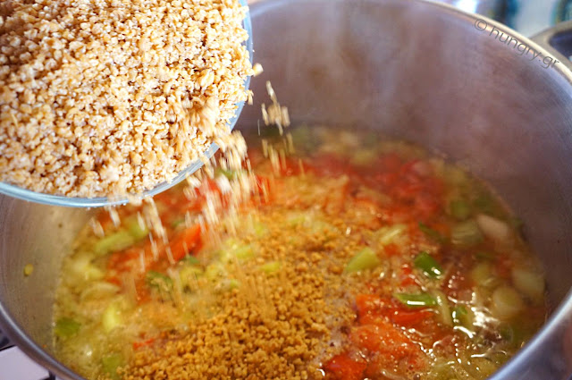 Kitchen Stories: Frumenty Soup with Smoked Pork Shank