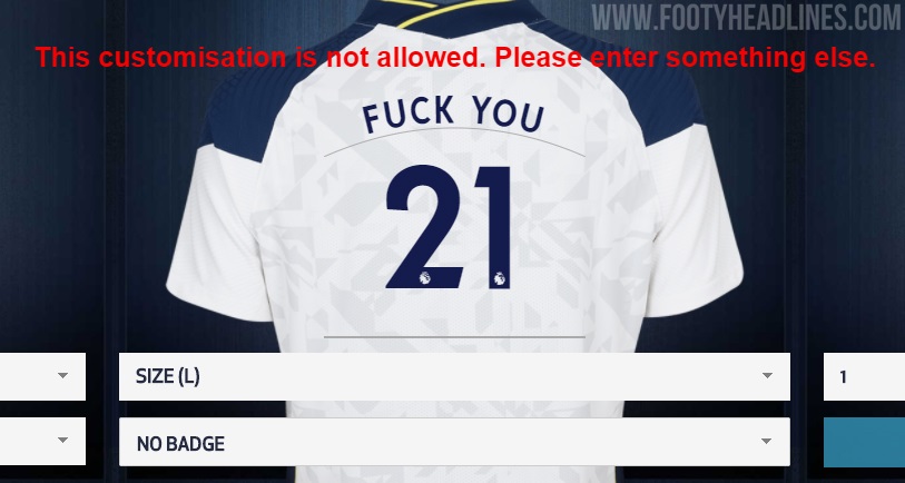 Tottenham Blocks Bale Kit Print - Name Trademarked? - Footy Headlines