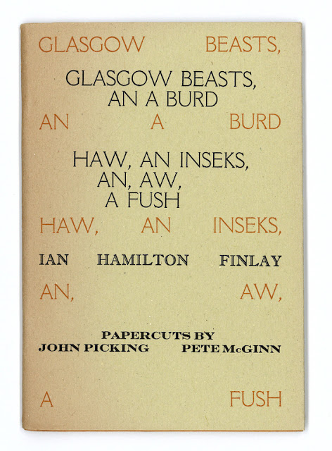 Artists' Books and Multiples: Ian Hamilton | Finlay Glasgow Beasts, an ...