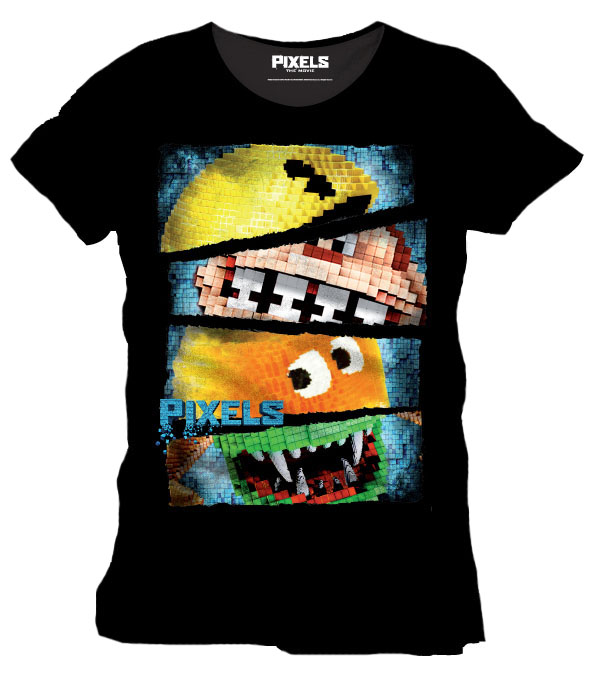 Acero y Magia: Camiseta Pixel Characters