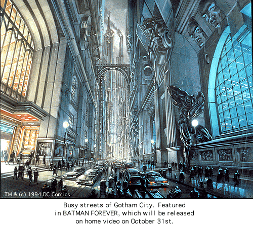 BATMAN FOREVER: Busy Streets