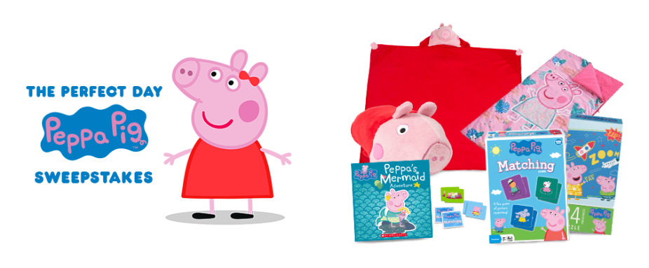NickALive!: Nick Jr. Launches 'Peppa's Perfect Day Sweepstakes'