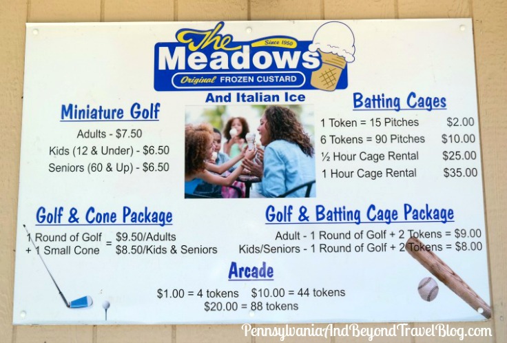 Pennsylvania & Beyond Travel Blog: The Meadows Original Frozen Custard ...