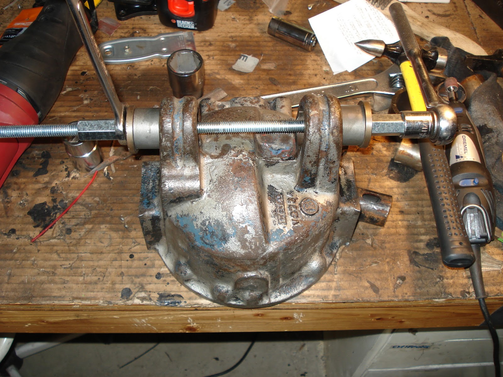 1967 Mk3 Spitfire Restoration: Triumph spitfire differential bushings