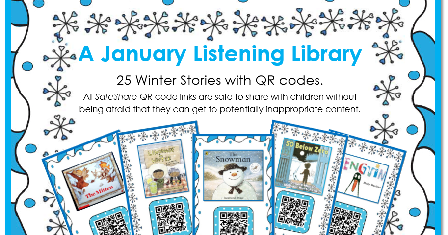 The K Files: January Listening Center with QR Codes