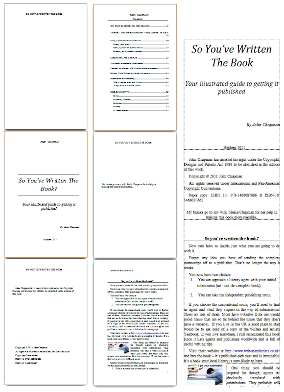 Author! Author!: Formatting your book