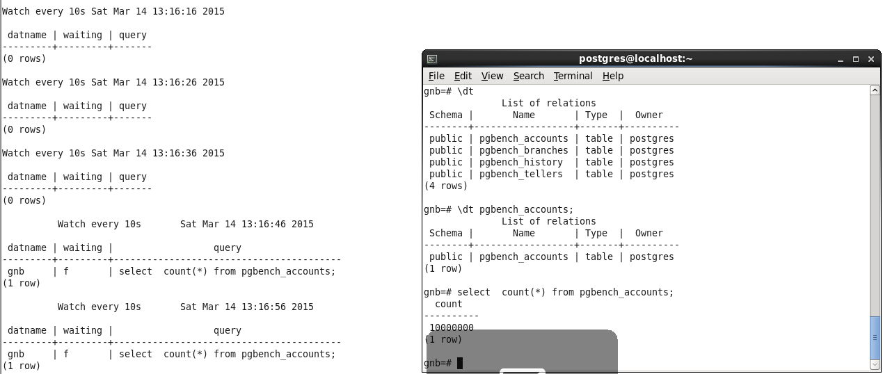 Postgres desk: Postgresql: Tracking what's going on in the postgres db