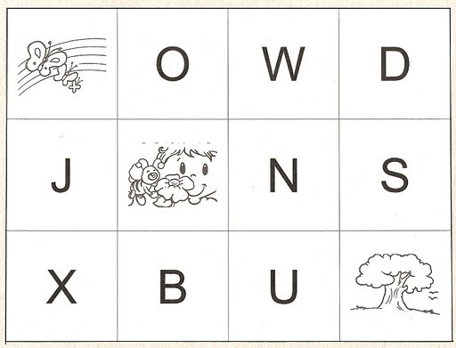 Aprendendo com a Tia Debora: Dinâmica para trabalhar as letras na ...