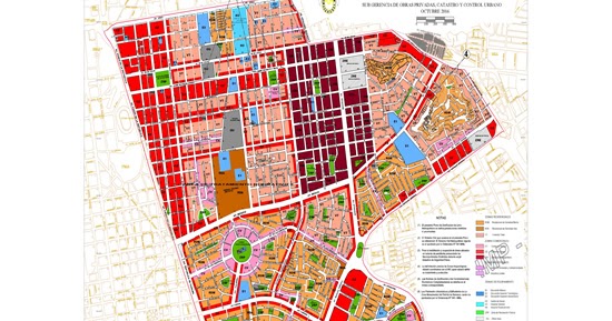 la victoria : mapa político de la victoria