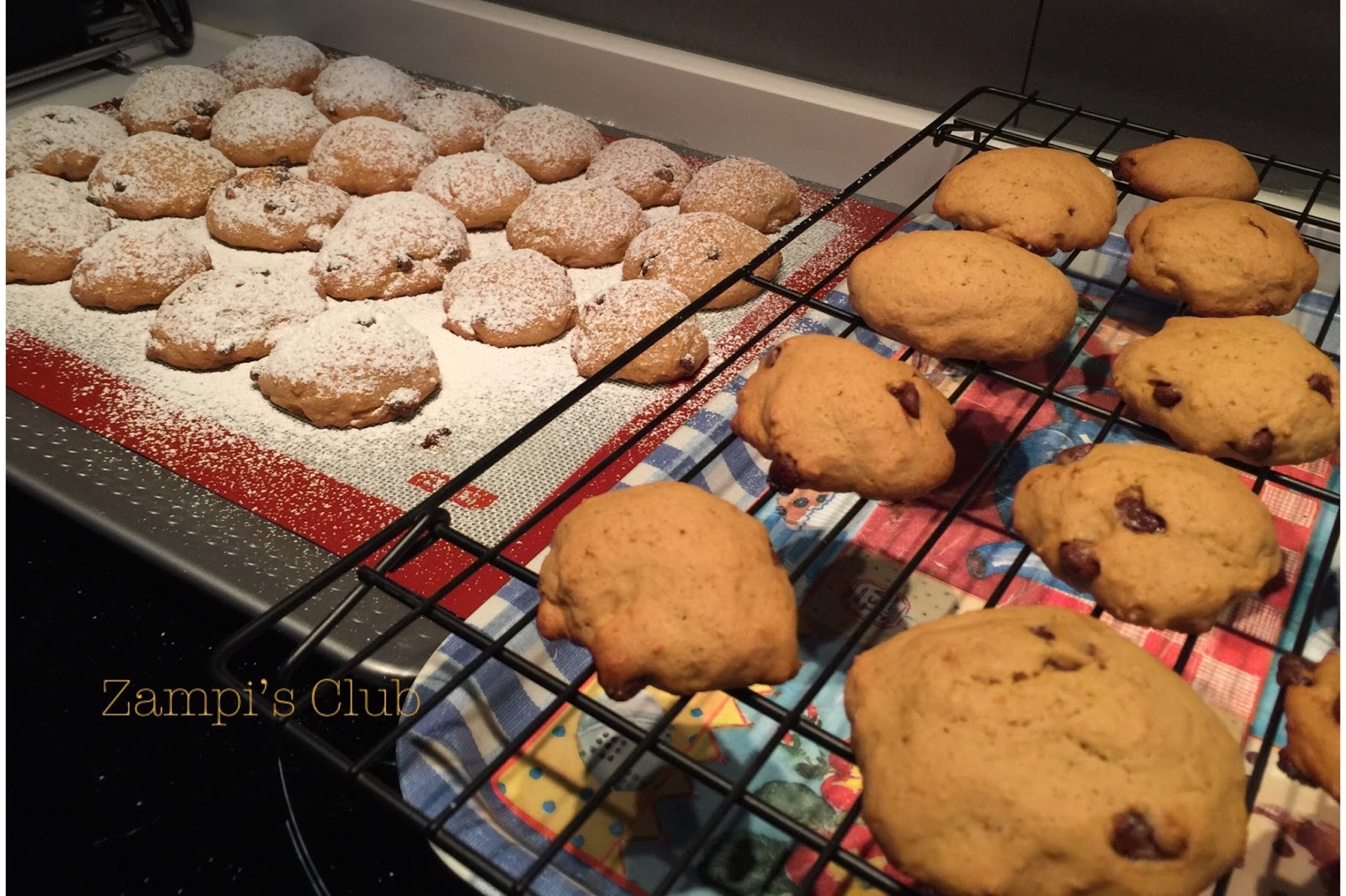 Galletas de calabaza con pepitas de chocolate