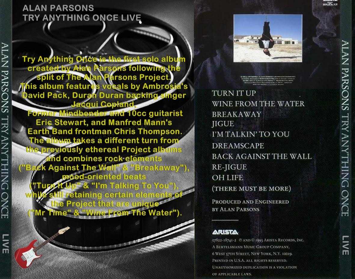 THE ALAN PARSONS PROJECT: MEJOR DISCO DE ALAN PARSONS: Try Anything ...