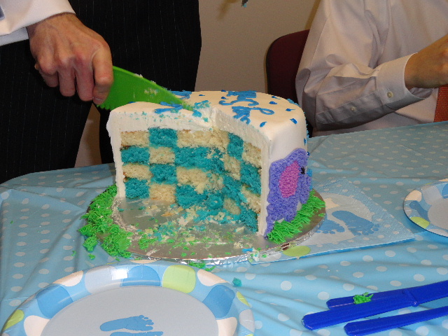 Torts to Tarts: 41., 42., & 43. Baby Shower Cake