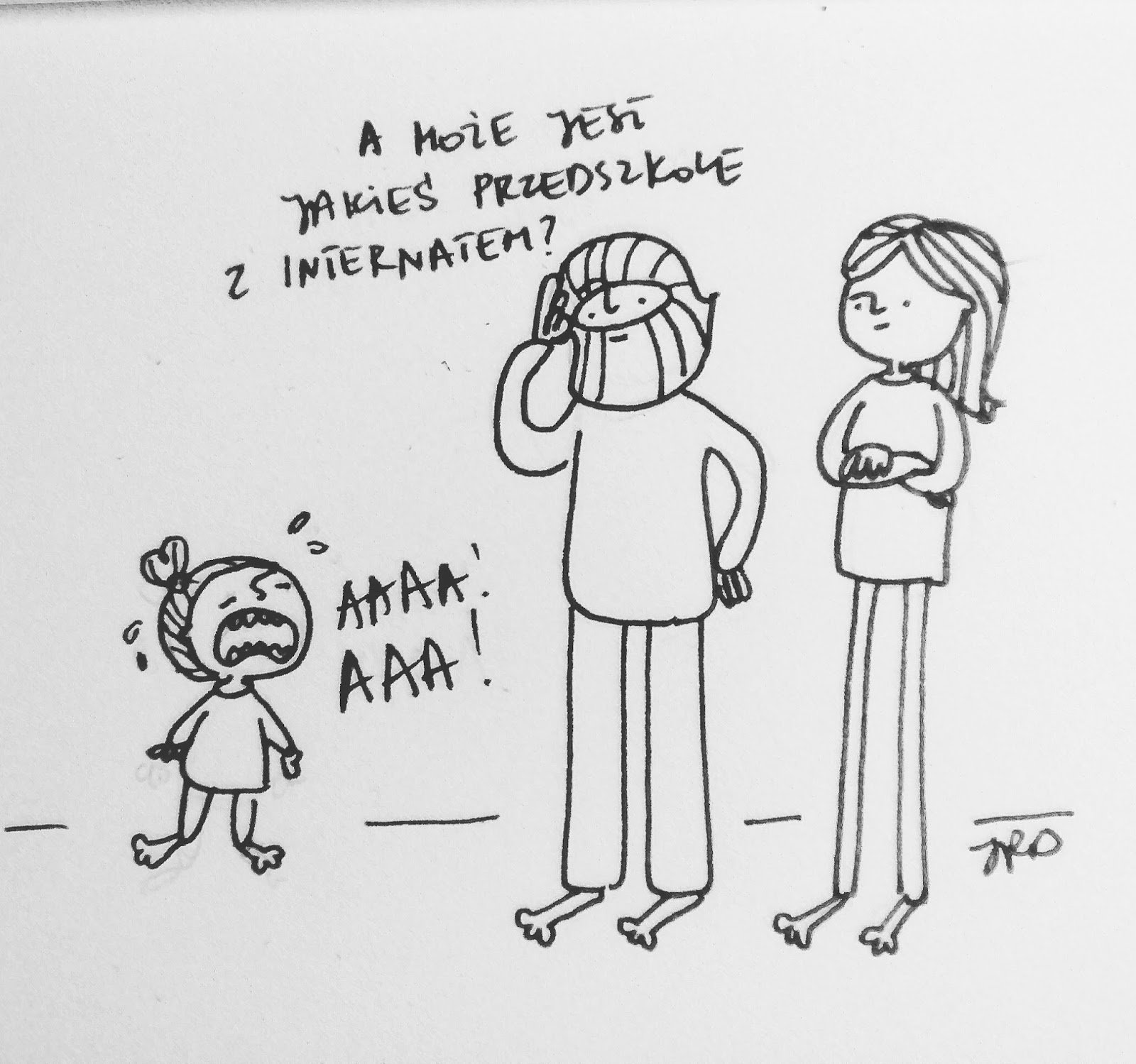 Jeden Rysunek Dziennie: INTERNAT