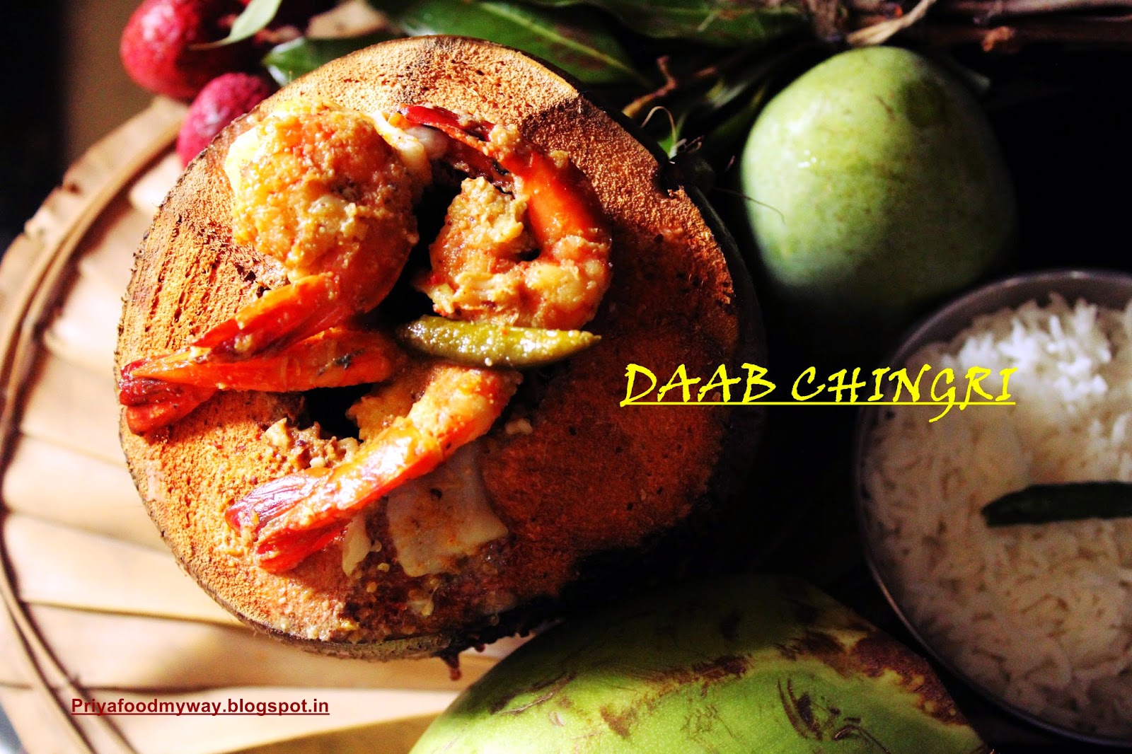 Flavors & Spices of India: Recipe Of Daab Chingri