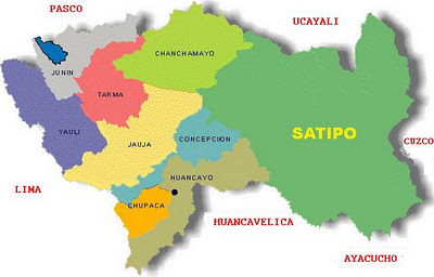 CULTURA MISCELANEAS IMAGENES DIBUJOS: MAPA DEL DEPARTAMENTO DE JUNIN