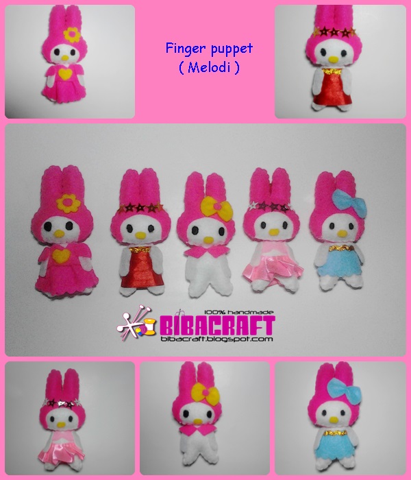 Biba Craft Collection: Finger Puppets/Boneka Jari