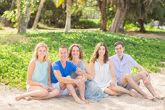 A Family Celebration! Maui Family Portraits with the Underdown Family!