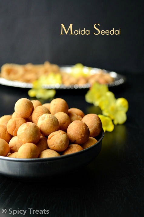 Spicy Treats: Maida Seedai - No Burst Seedai ~ Gokulashtami Special