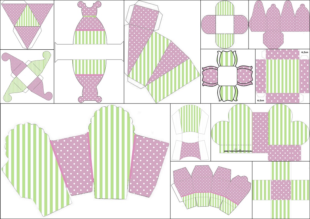 Purple and Green Mint: Free Printable Boxes. | Oh My Quinceaneras!