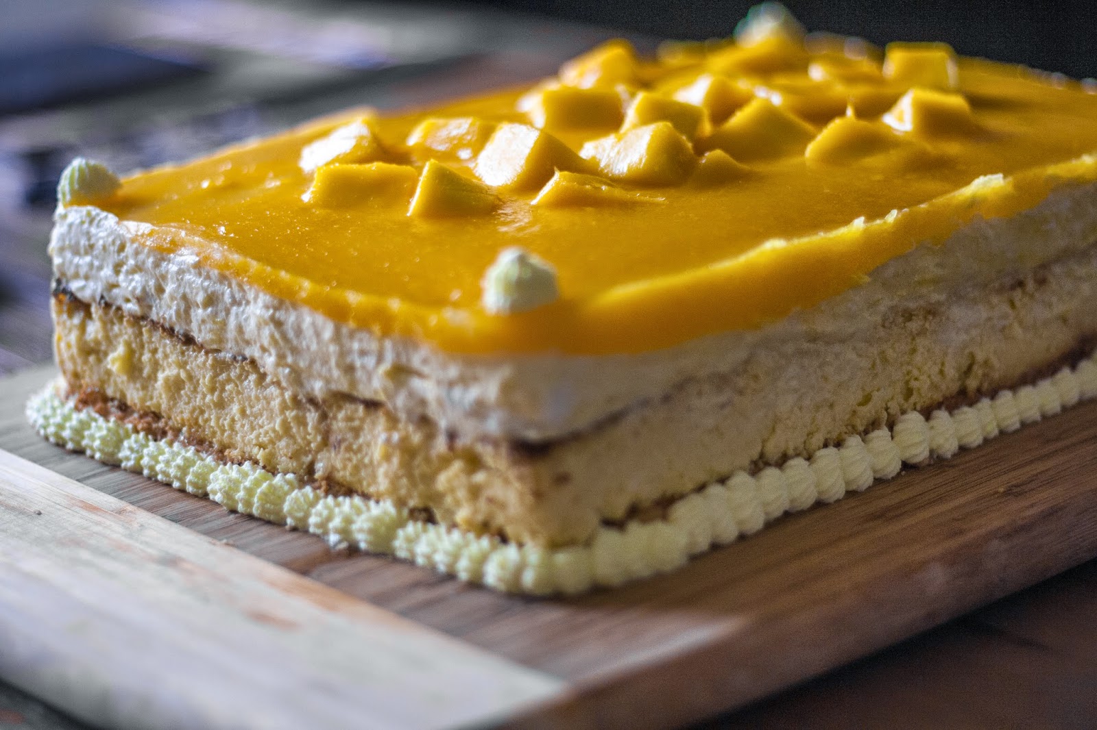 Oxytocin: Gluten-Free Mango Mousse Cheesecake