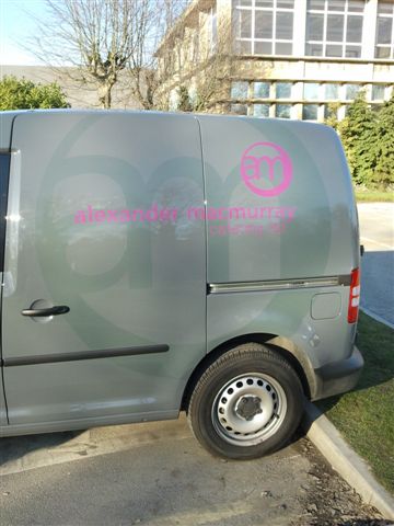 The Green I Signs Blog: VW Caddy van graphics & signwriting for ...