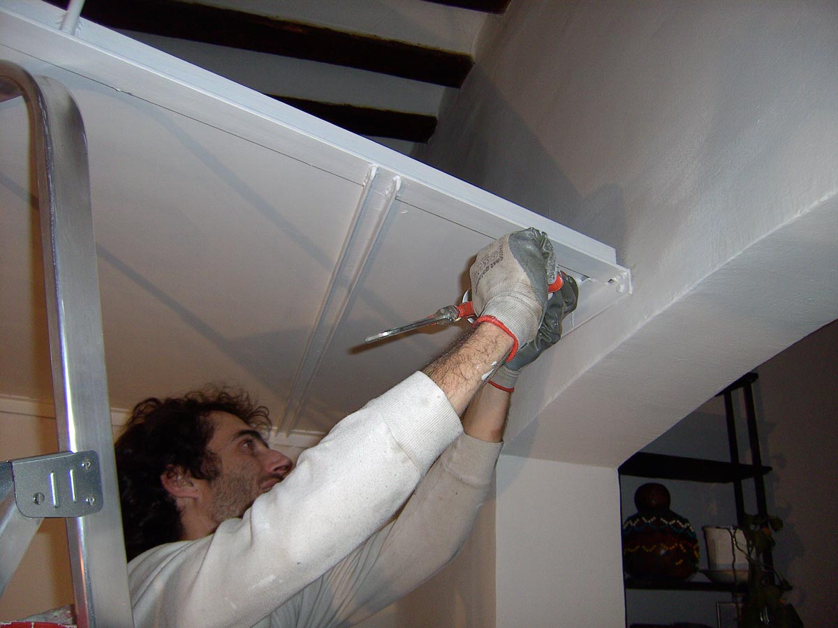 Cómo hacer un altillo barato, fino, sin pilares y sin obra de albañilería