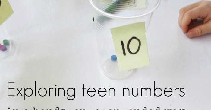 Learn with Play at Home: Learning teen numbers with Free Printable MAB ...