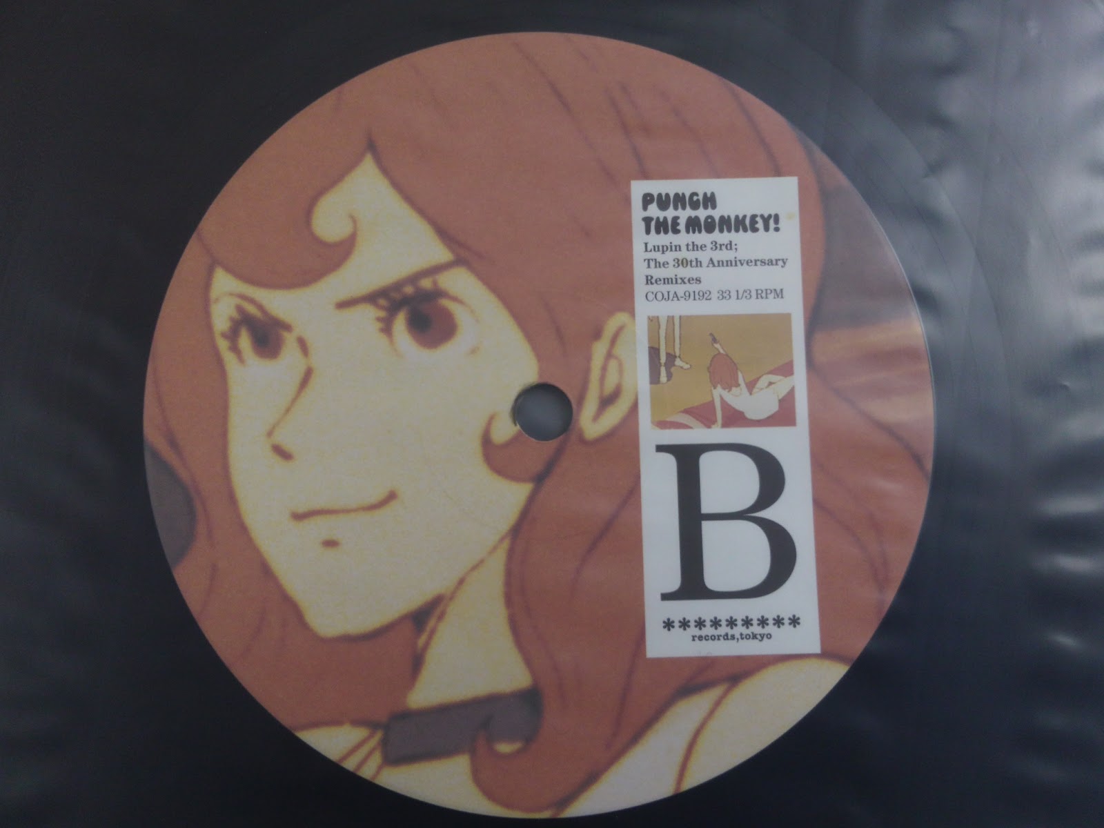 ルパン三世30周年記念のリミックスのレコード PUNCH THE MONKEY | lupin the 3rd; the 30th ...