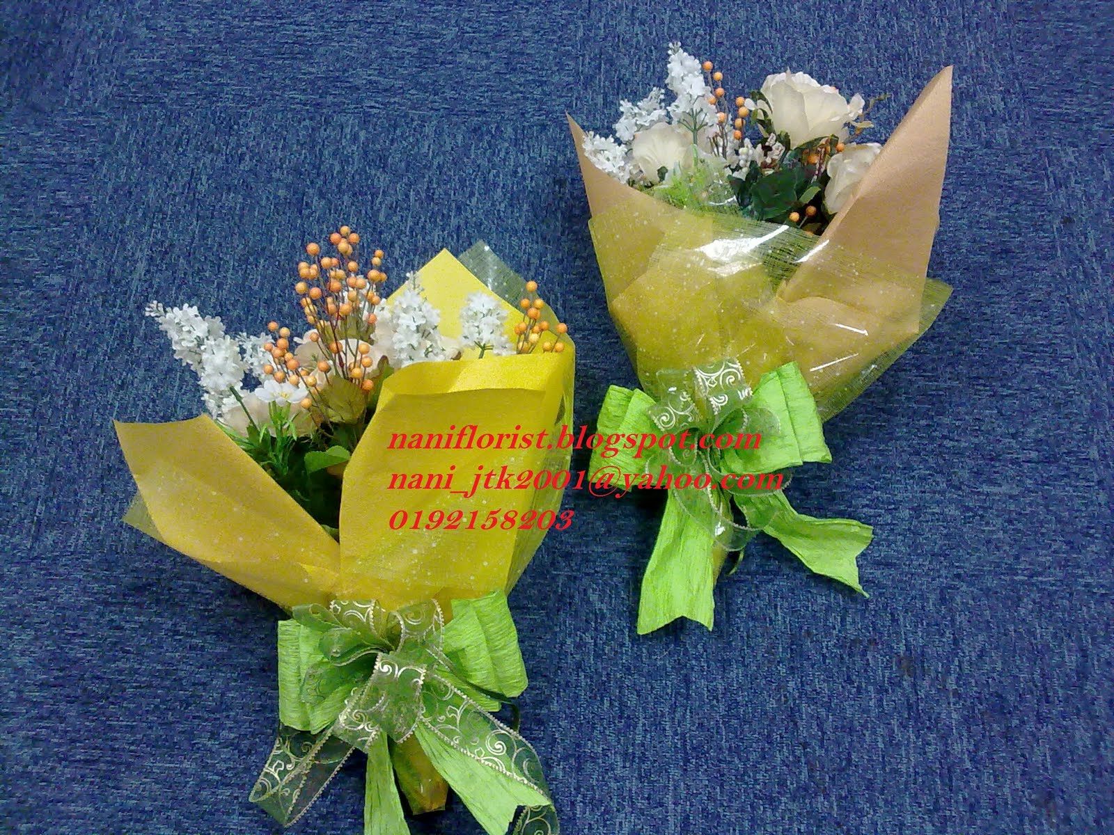 Nani Florist: Bunga Ros (Hand Bouquet)