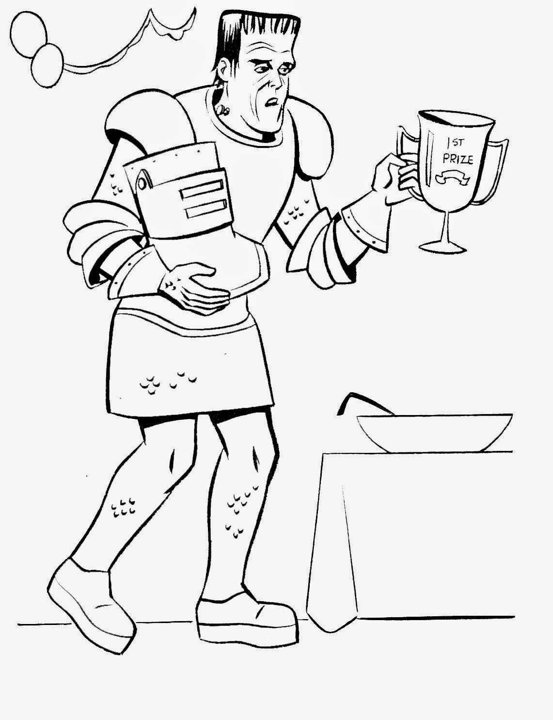 Mark's Super Blog: Color Herman Munster!