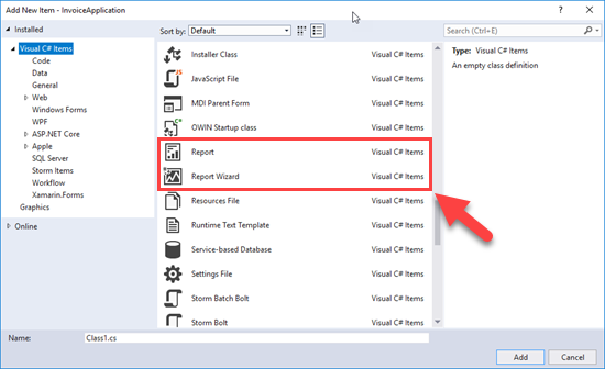 Enable RDLC Report in Visual Studio 2017 ~ IT Tutorials with Example