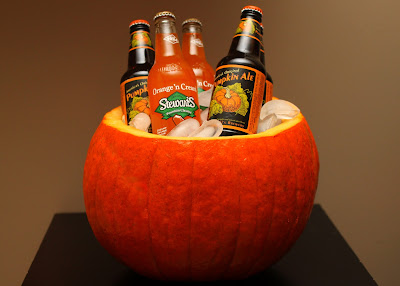 Here Comes The Fun: Pumpkins: Pumpkin Ice Bucket & Pumpkin Beer