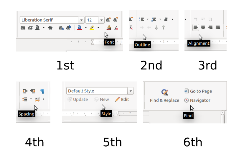 Quick Look at Notebookbar on LibreOffice 6.0