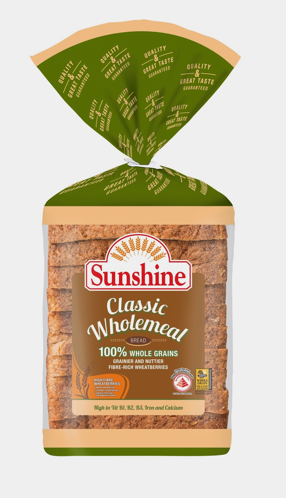 [Shoutout] Sunshine Classic Wholemeal Bread- the healthiest 100% Whole ...