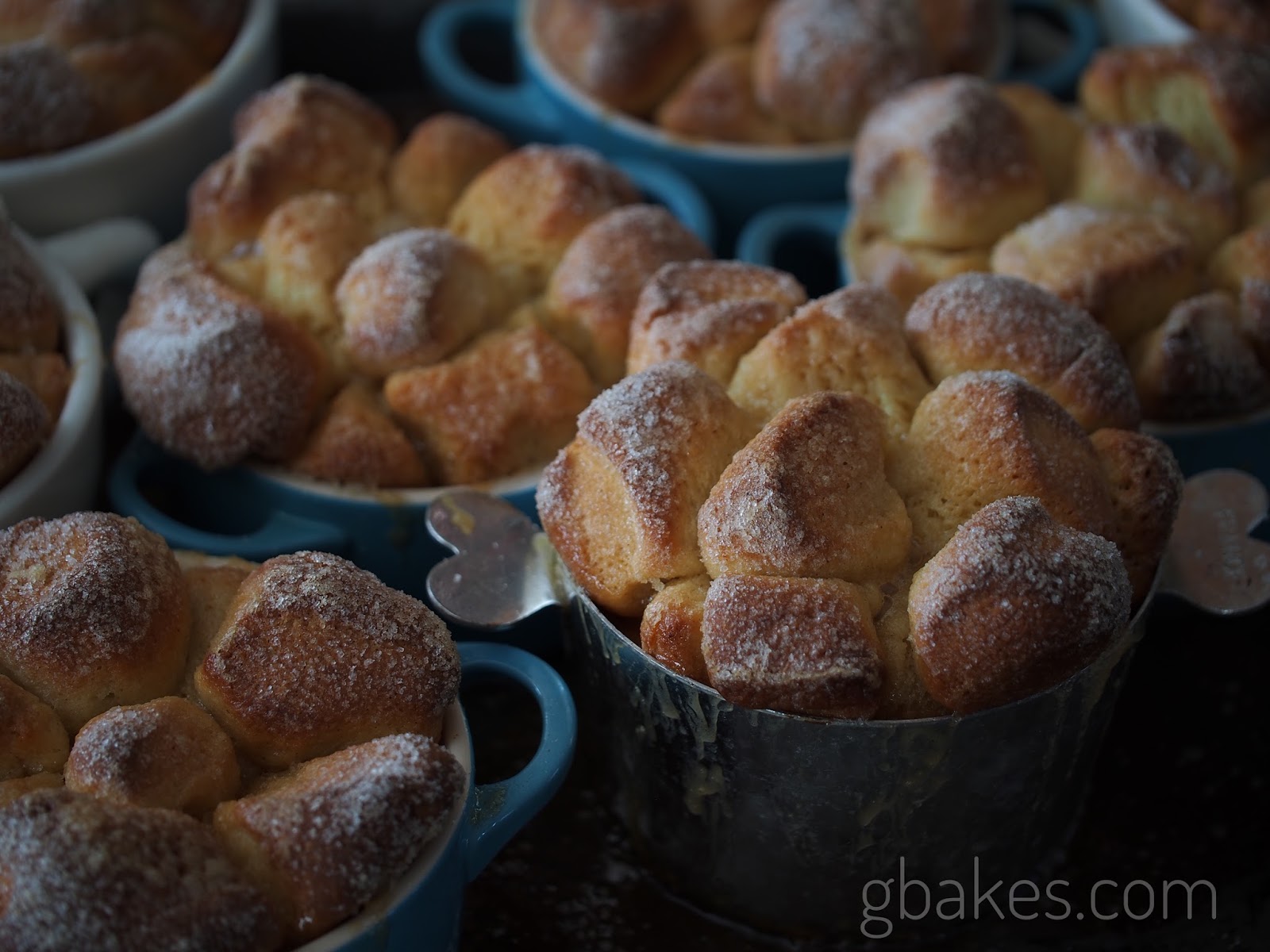 Individual Maple-Brown Butter Monkey Breads