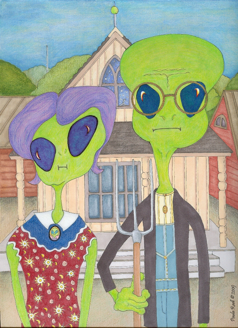 DigThisArt by Paula Radl: ALIEN GOTHIC