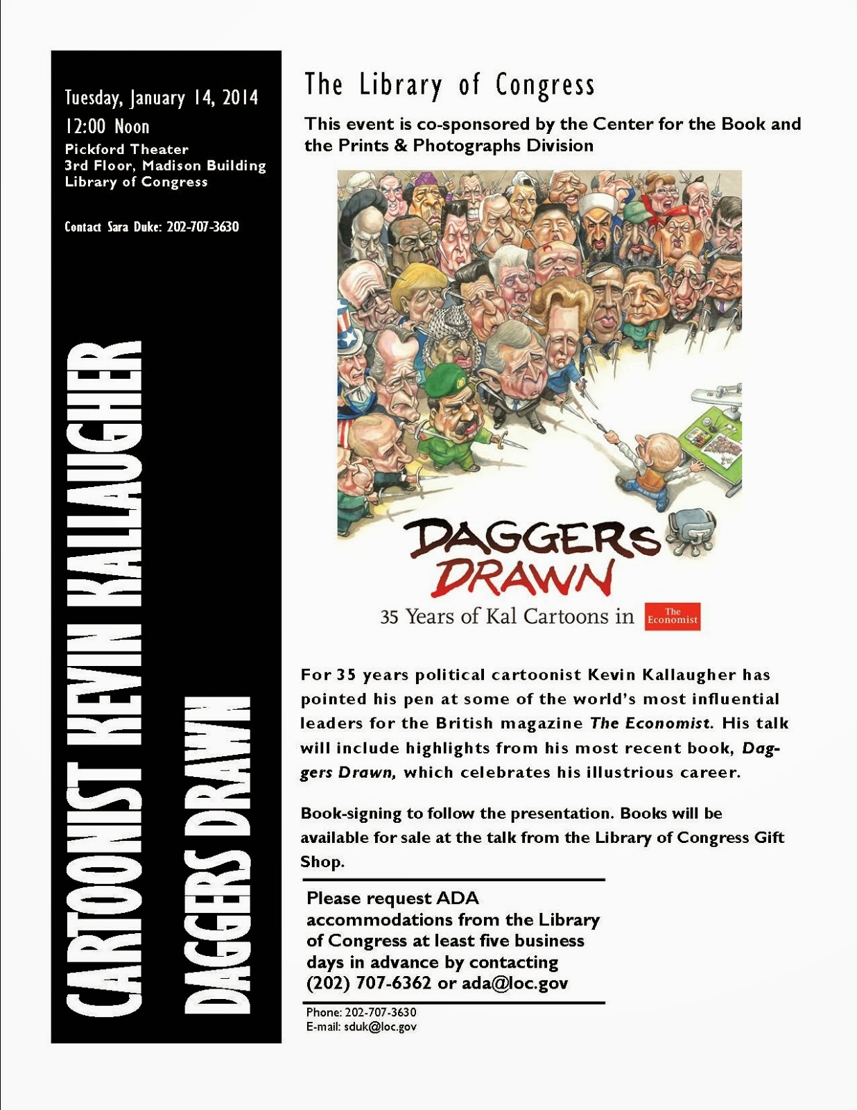 ComicsDC: The Economist Cartoonist Kevin Kallaugher to Discuss His New ...