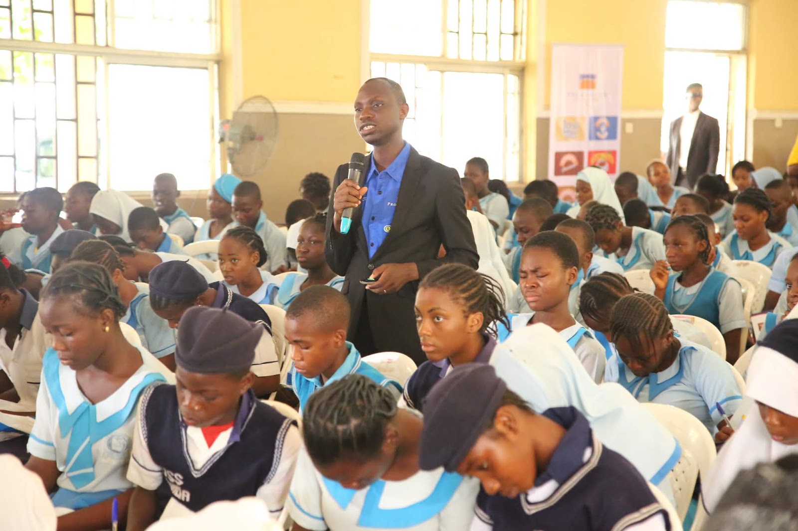 Kannywood Star, Paul Sambo advises students to discover career path early