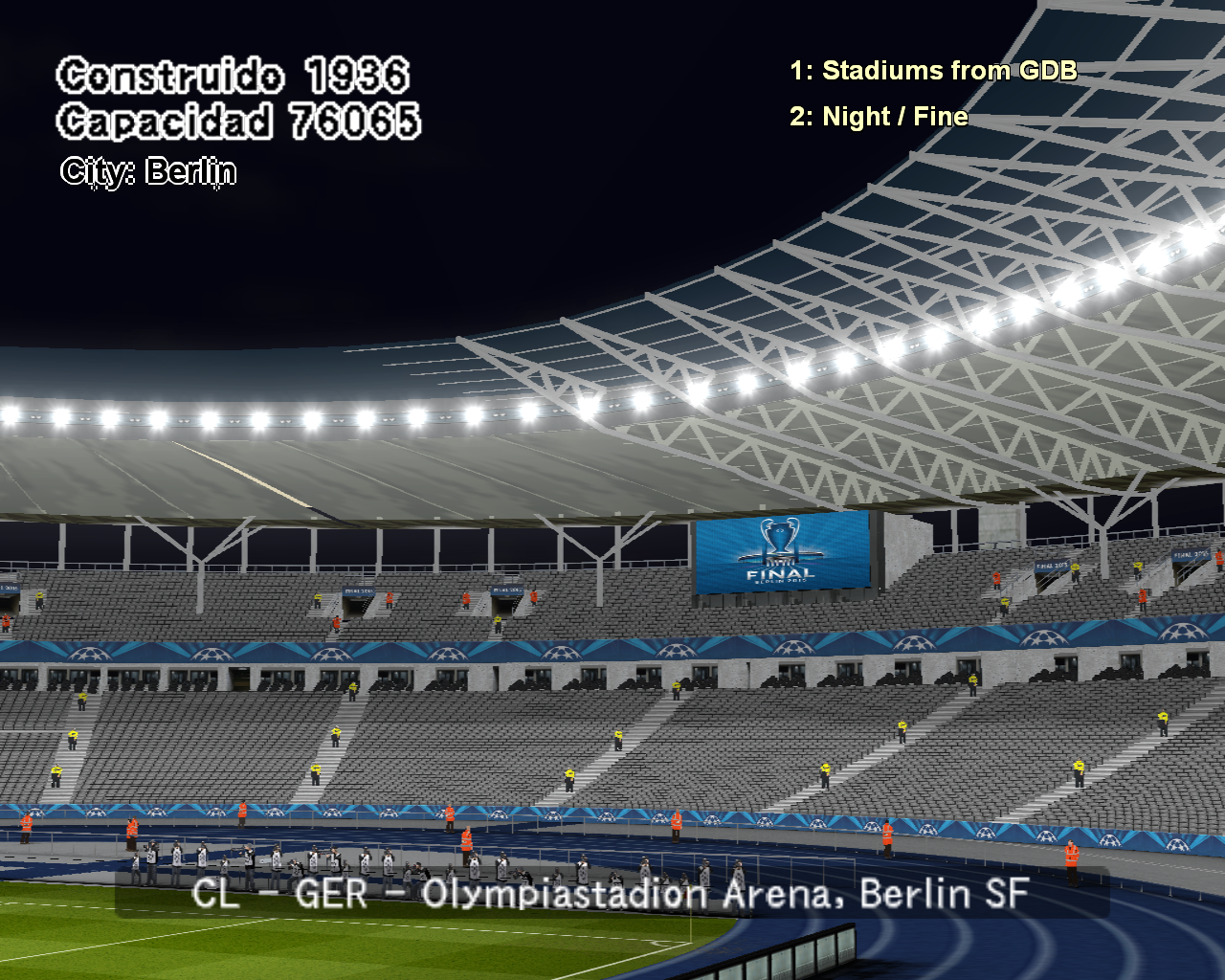 PES 6 Stadium Olympia Berlin Final UCL 2015 | Ardias Blog