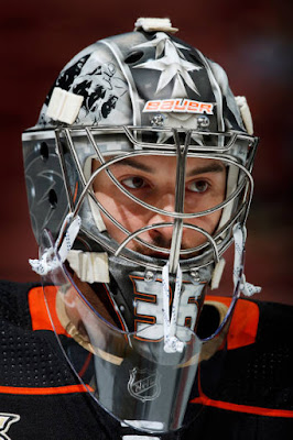 I Love Goalies!: John Gibson 2018-19 Mask