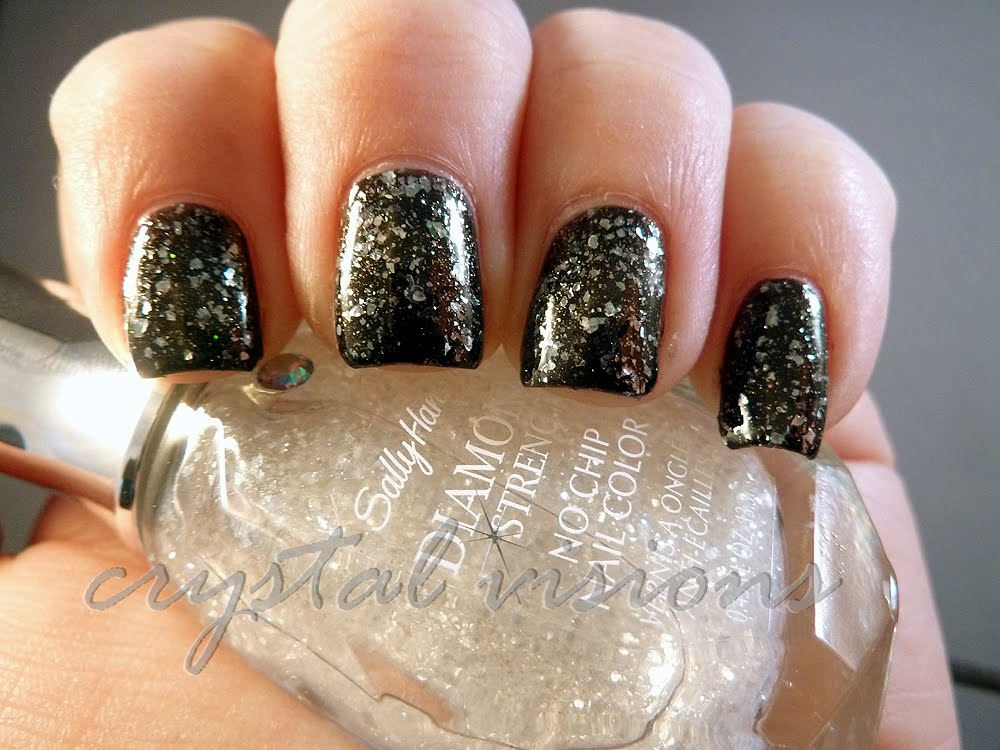 Crystal Visions: Sally Hansen: Glass Slipper + Orly: Androgynie