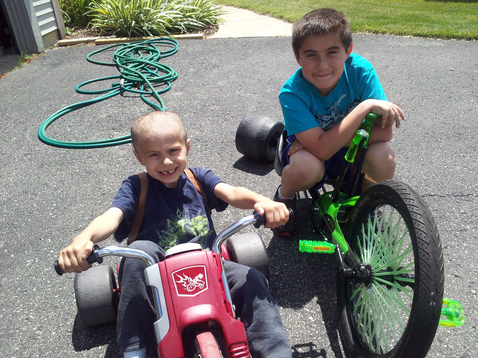Brody's Mom & Dad Blog: Having Fun Riding Big-Wheels