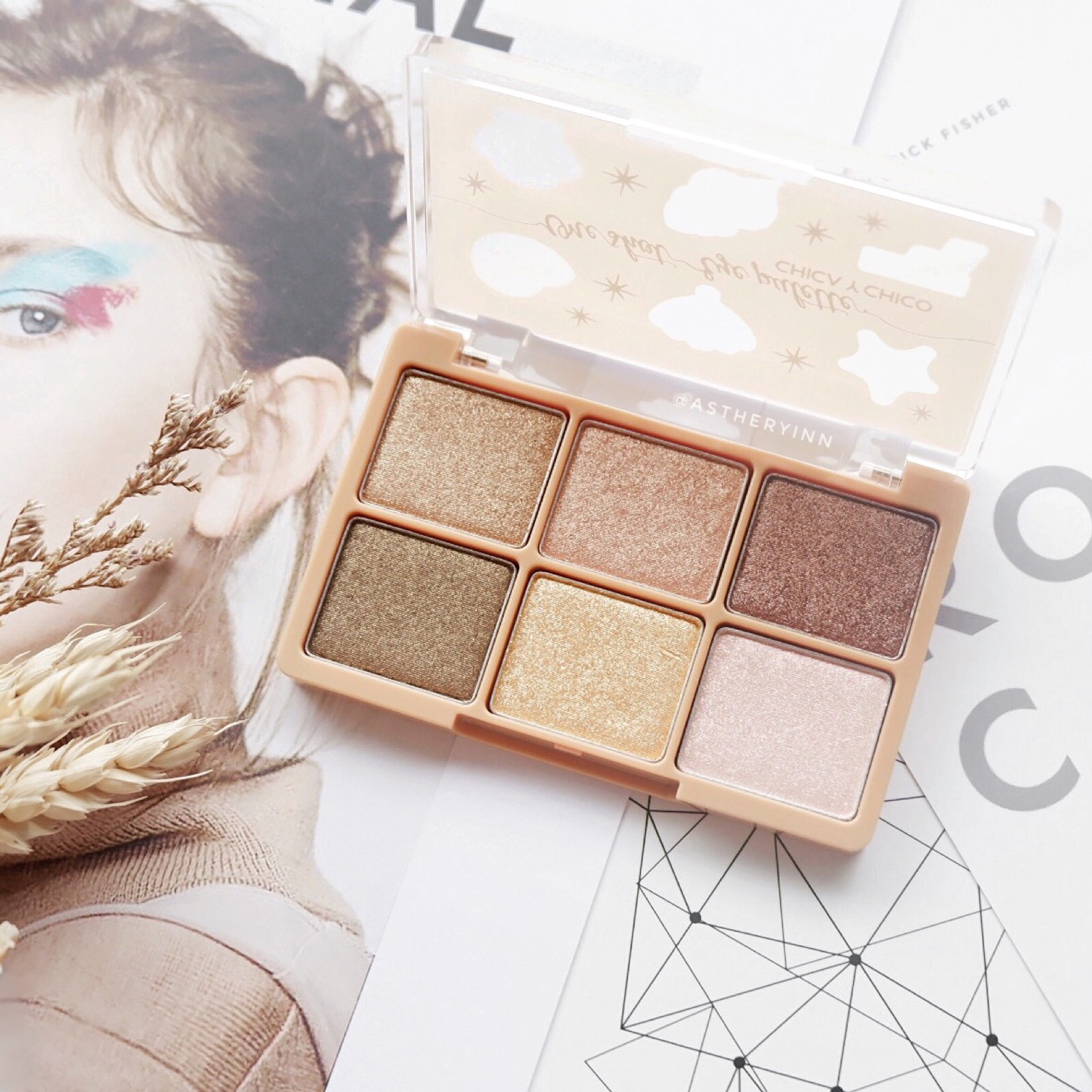 ASTHER YINN: CHICA Y CHICO One Shot Eye Palette Review