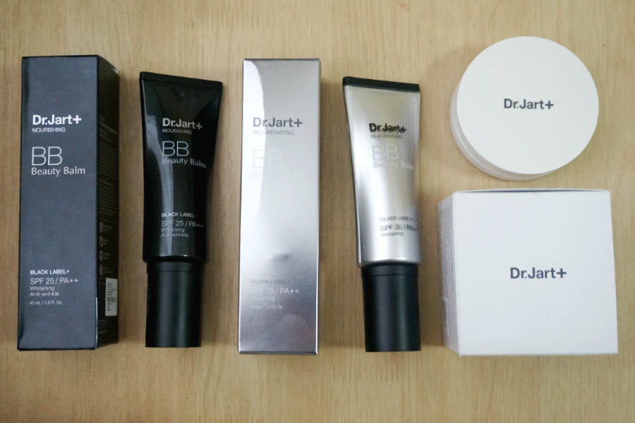 Haul: Dr. Jart+ Silver Label Rejuvenating BB, Black Label Nourishing BB ...