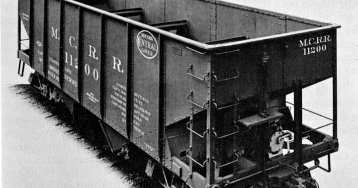 modeling the SP: A panel-side hopper car